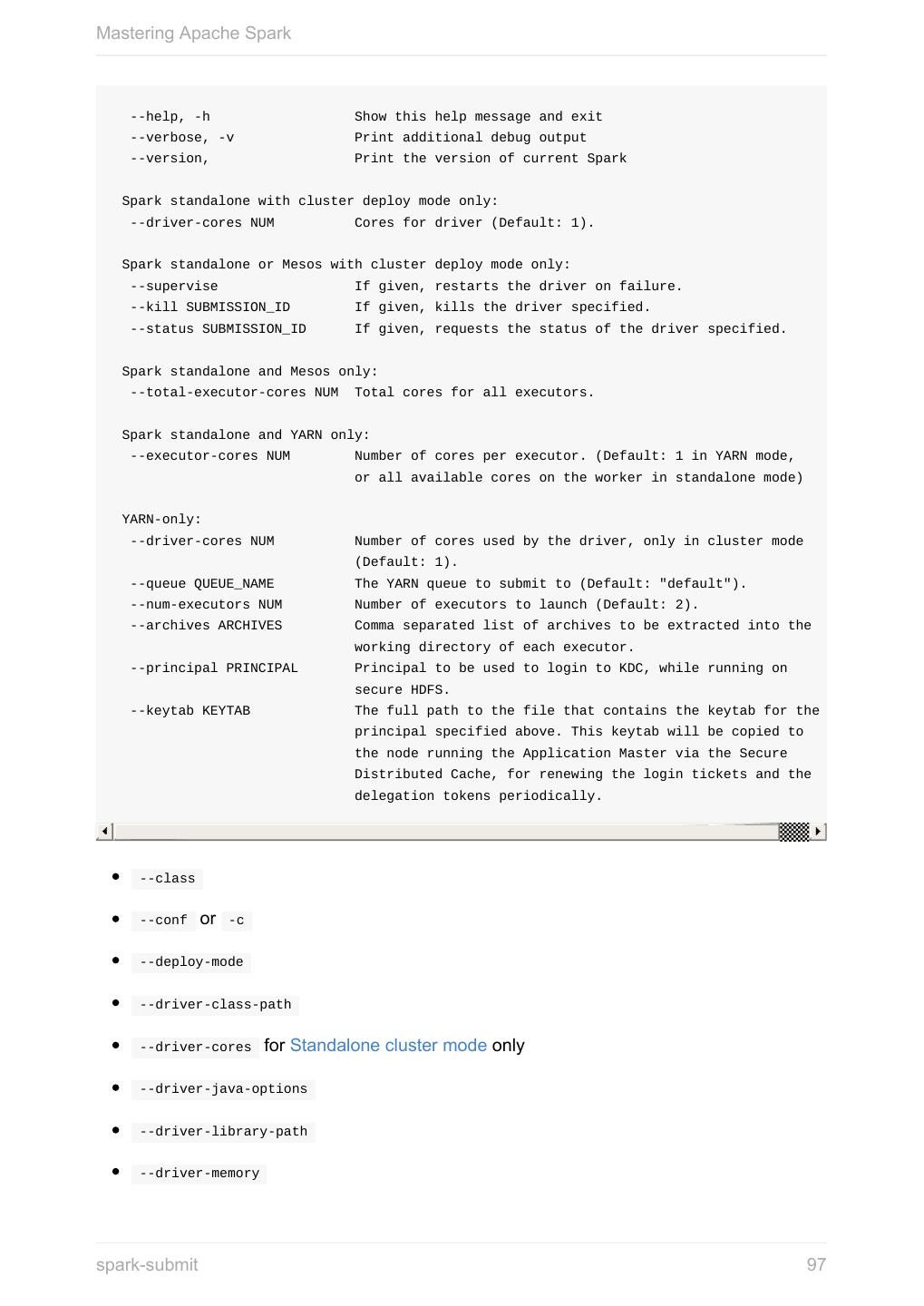Mastering Apache Spark Mastering Apache Spark