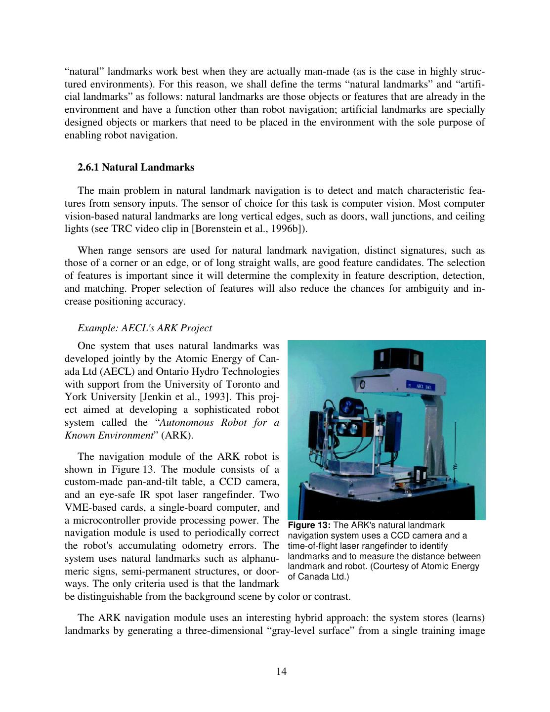 024 Mobile Robot Positioning Sensors And Techniques