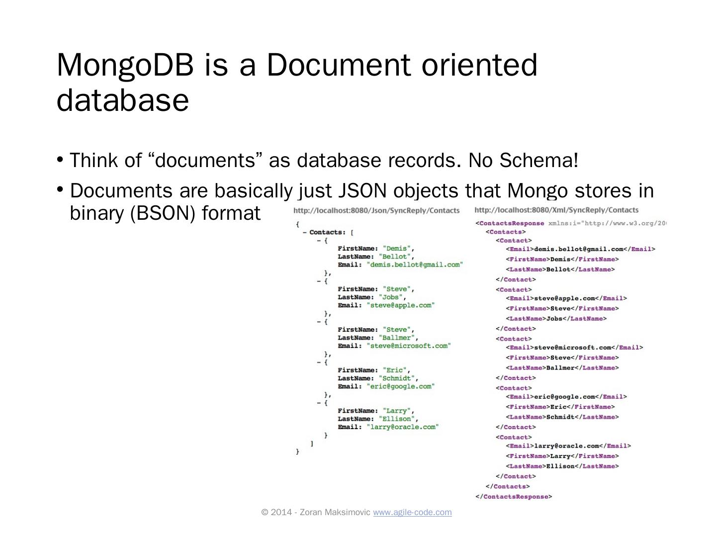 MongoDB - agile-code.com