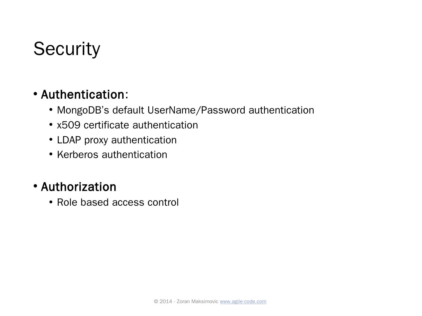 MongoDB - agile-code.com