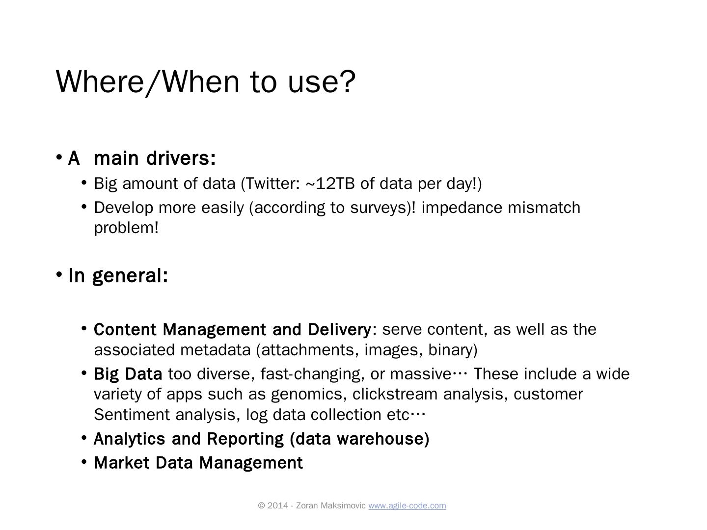 MongoDB - agile-code.com