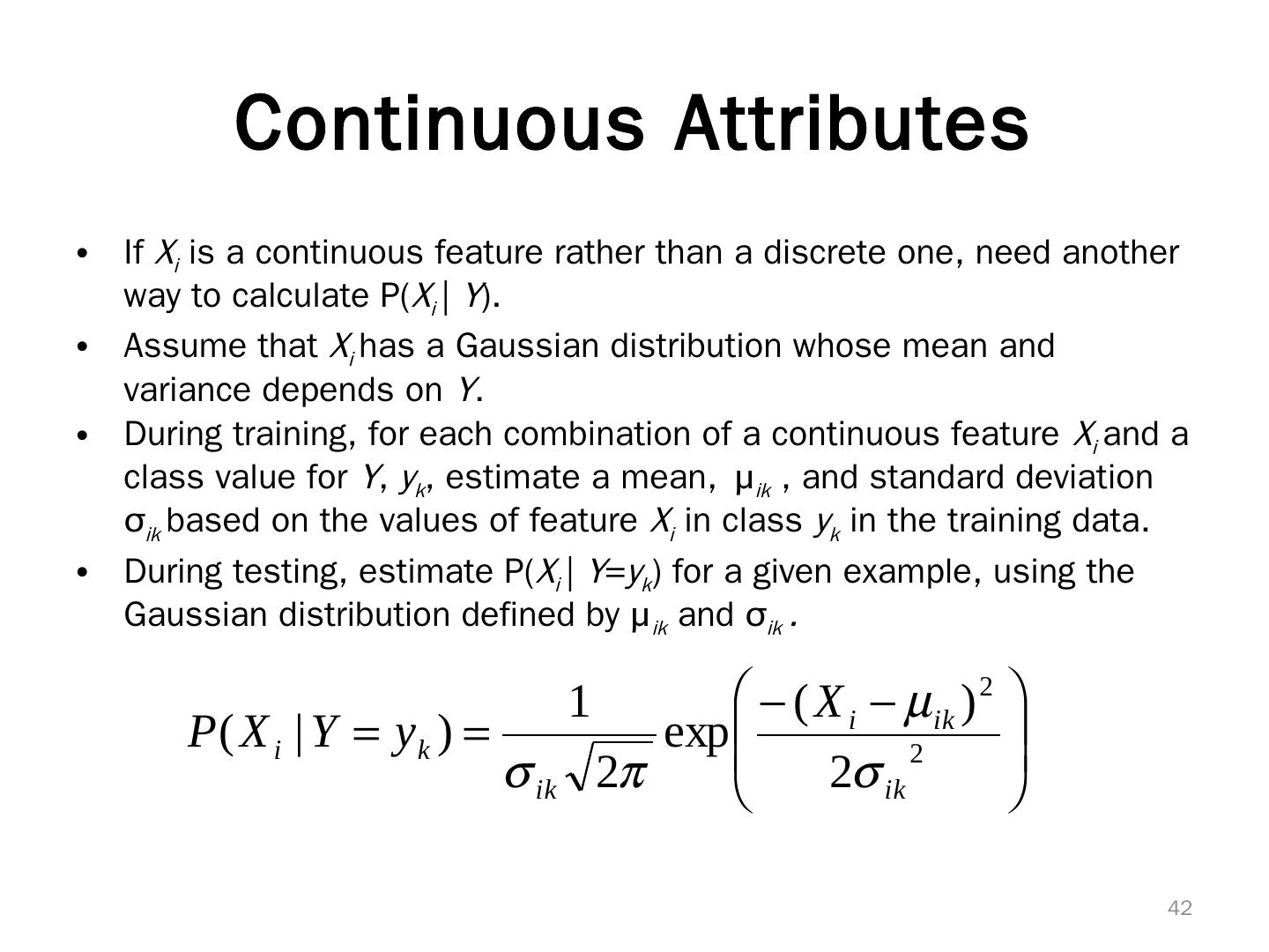 Naïve Bayes Classifier