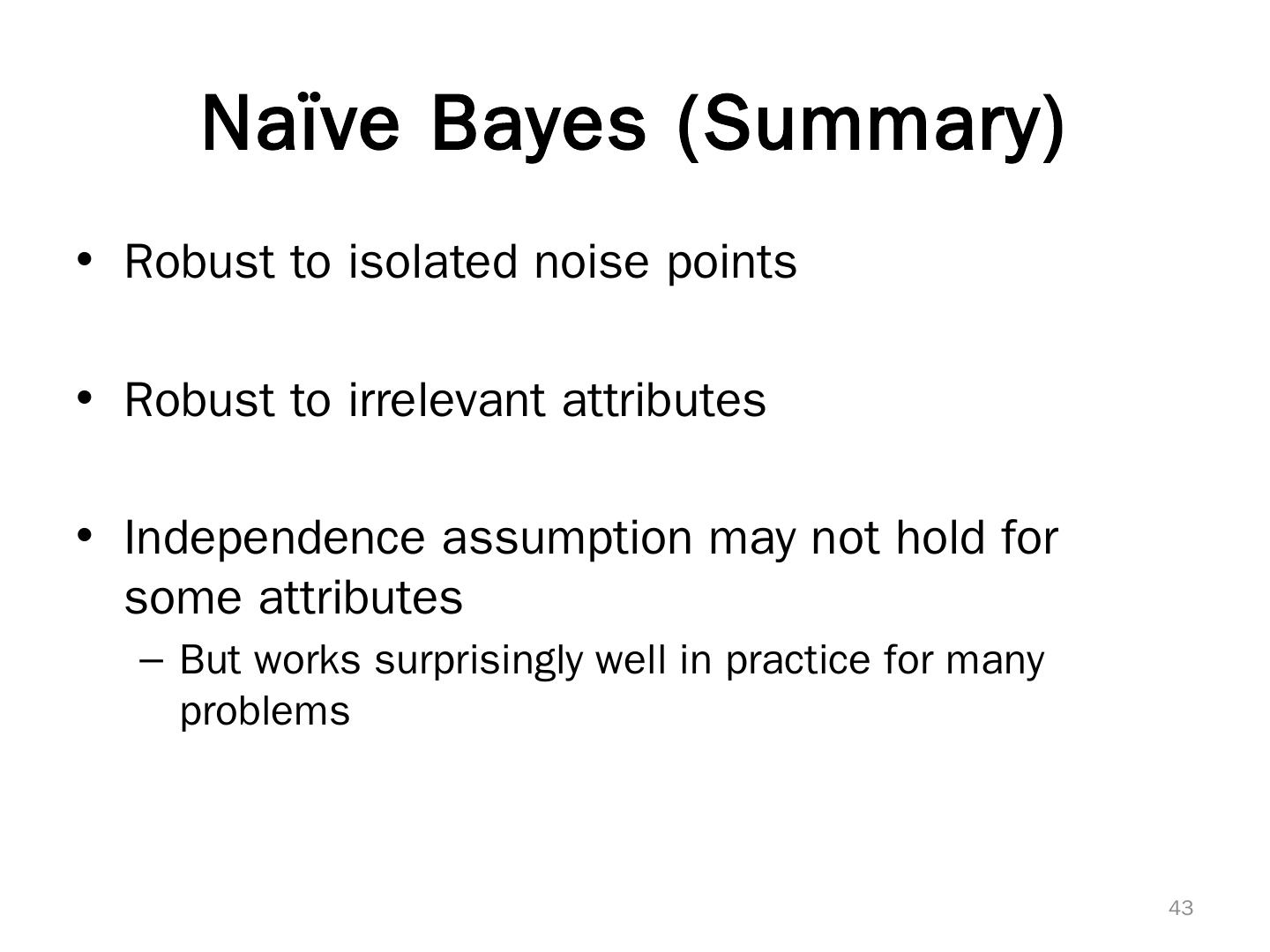 Naïve Bayes Classifier