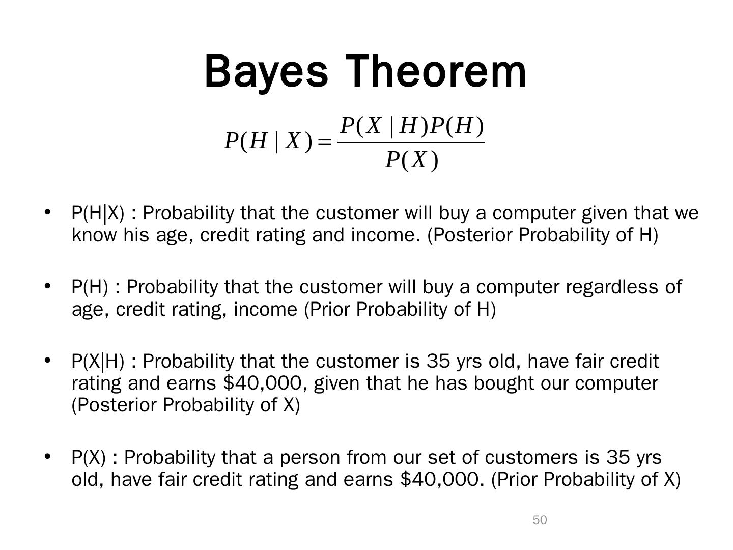 Naïve Bayes Classifier
