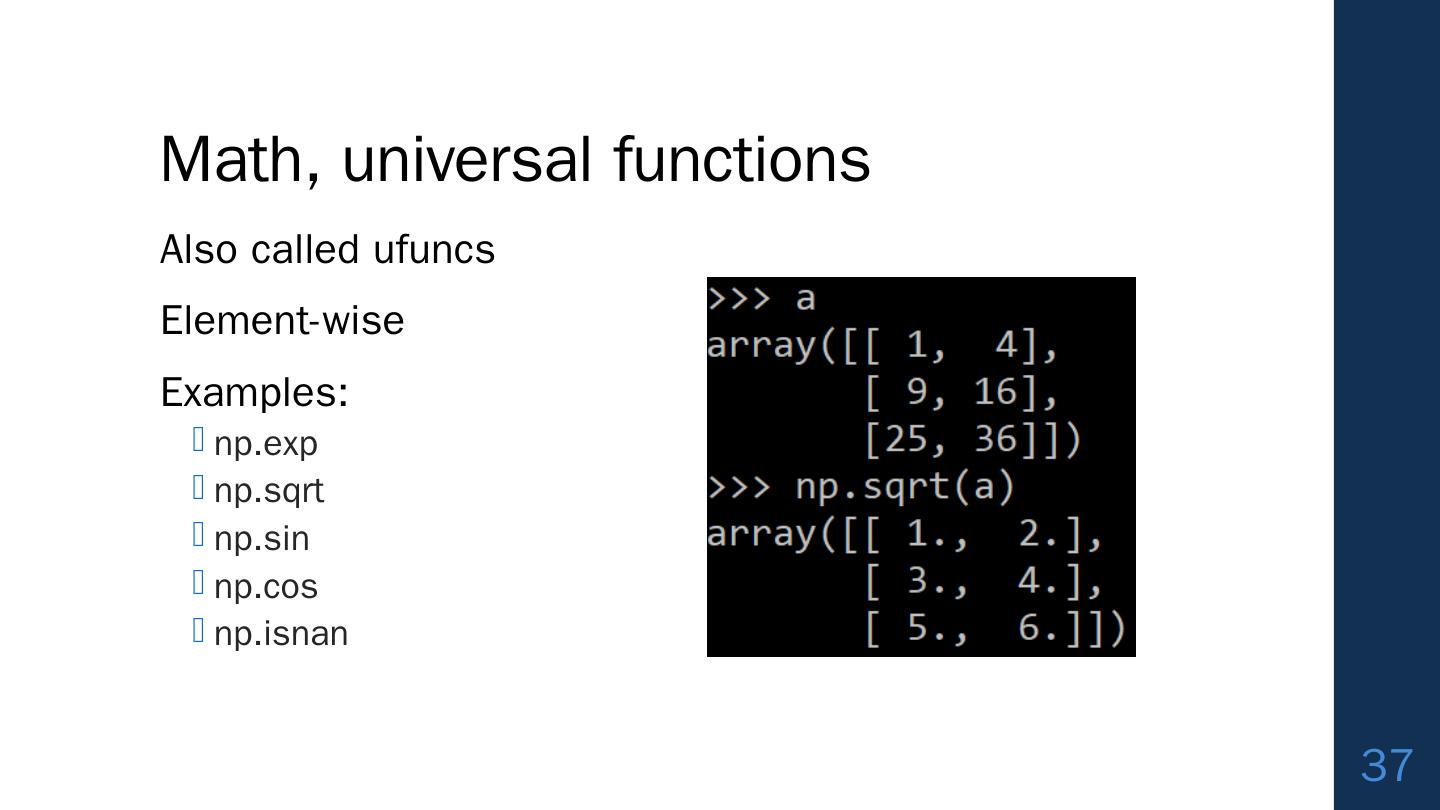 Numpy And Scipy Cornell Computer Science 2302