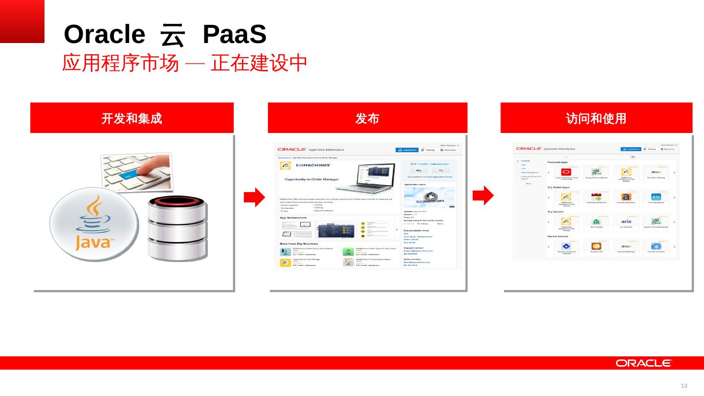 Oracle 云PaaS - 文档
