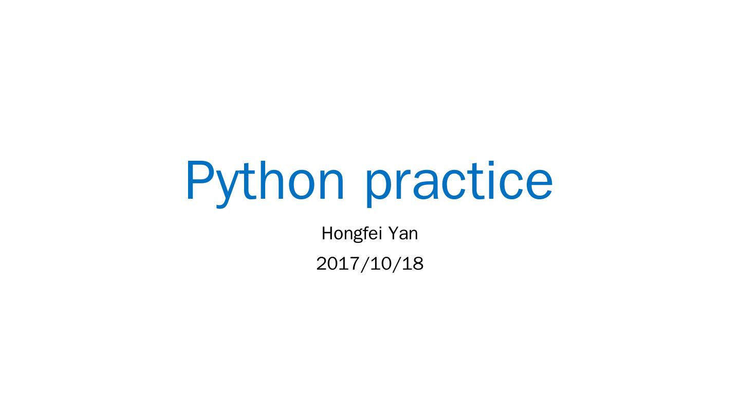 Python Problems