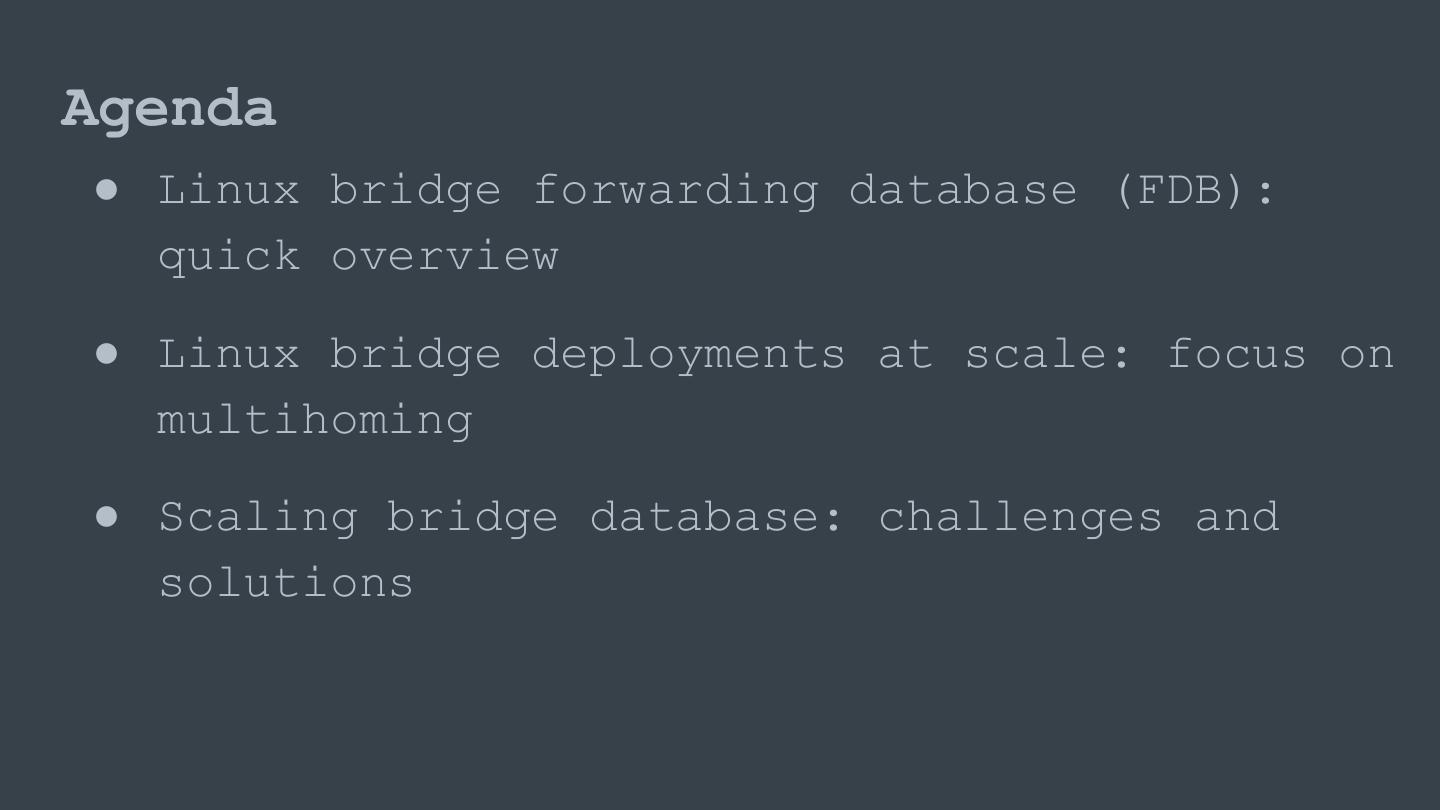 scaling bridge fdb database