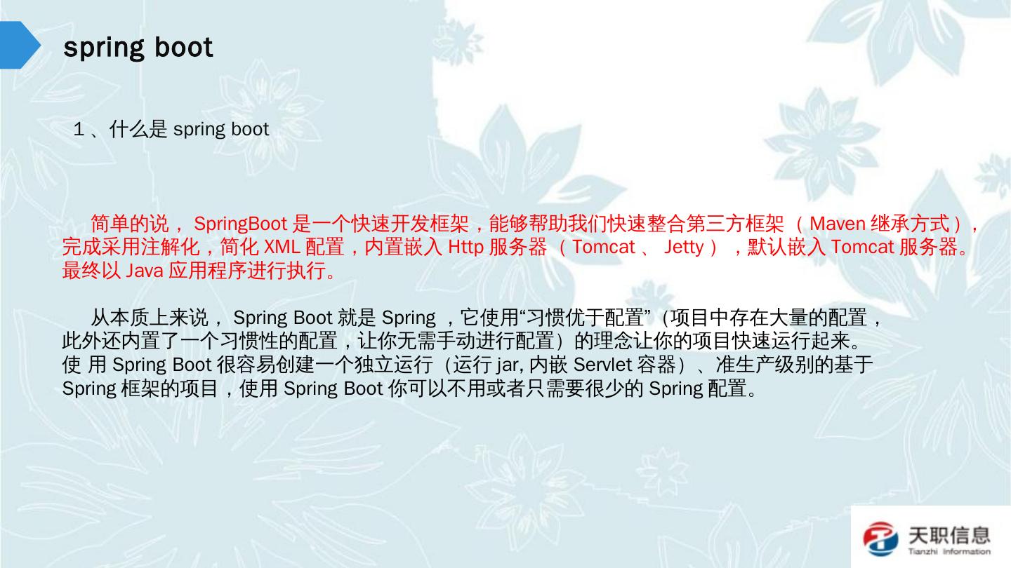 Springboot集成lombok让代码更简洁spring Boot 天职信息tec