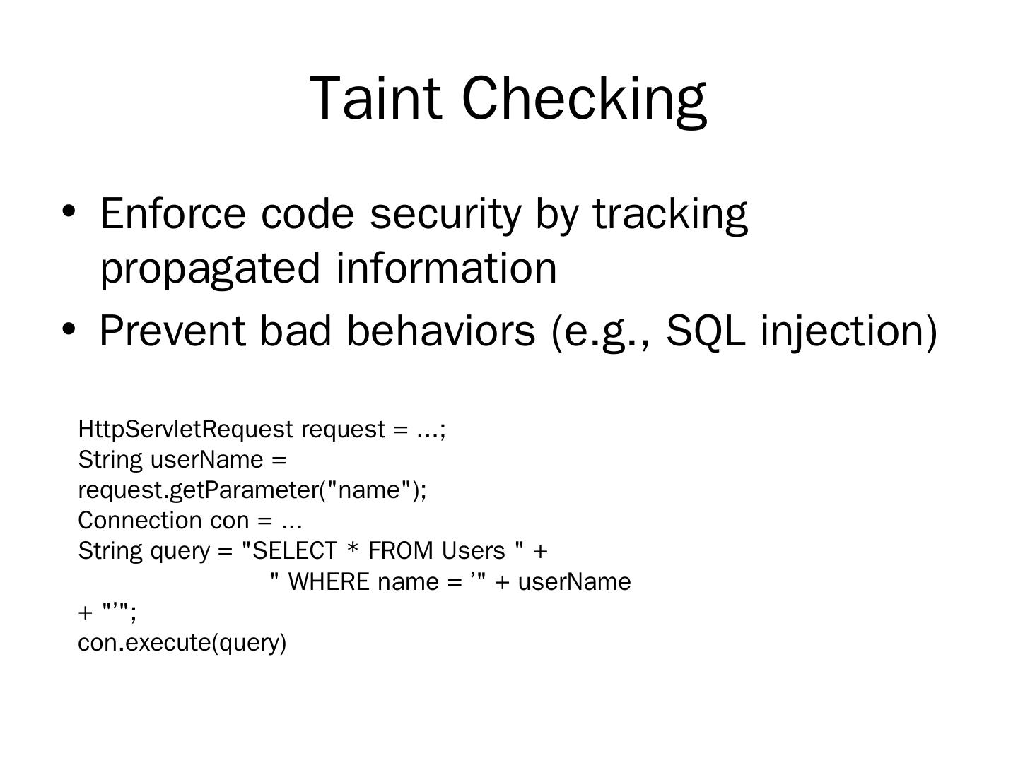 Static Analysis of Java and Soot
