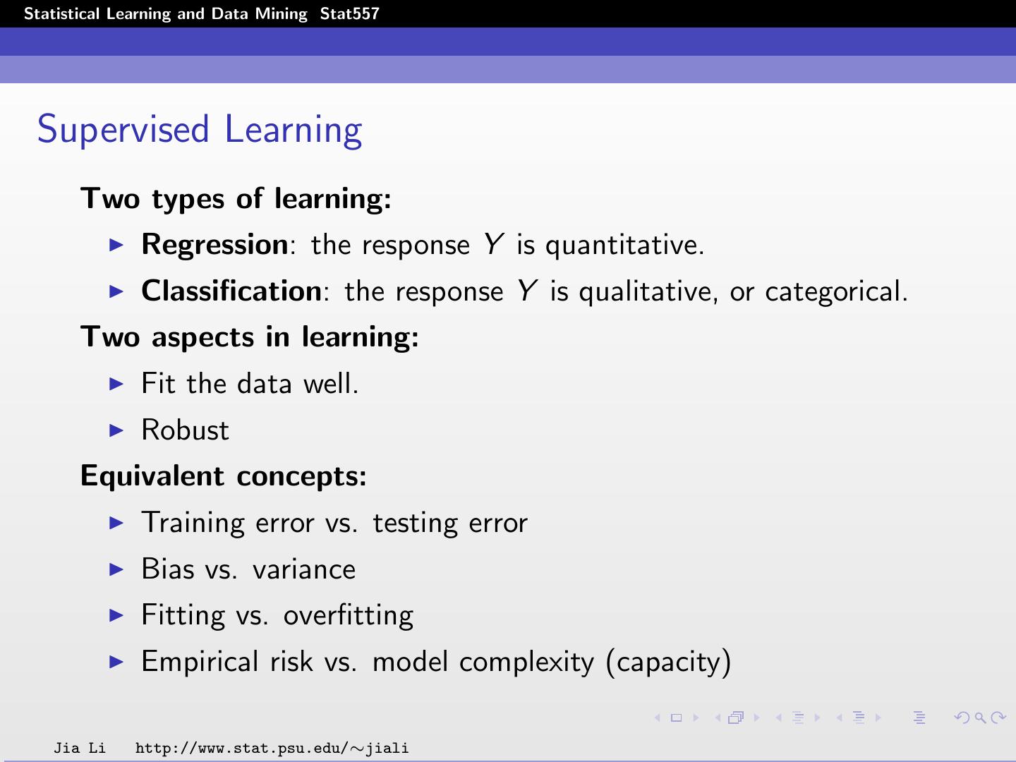 statistical learning and data mining introduction