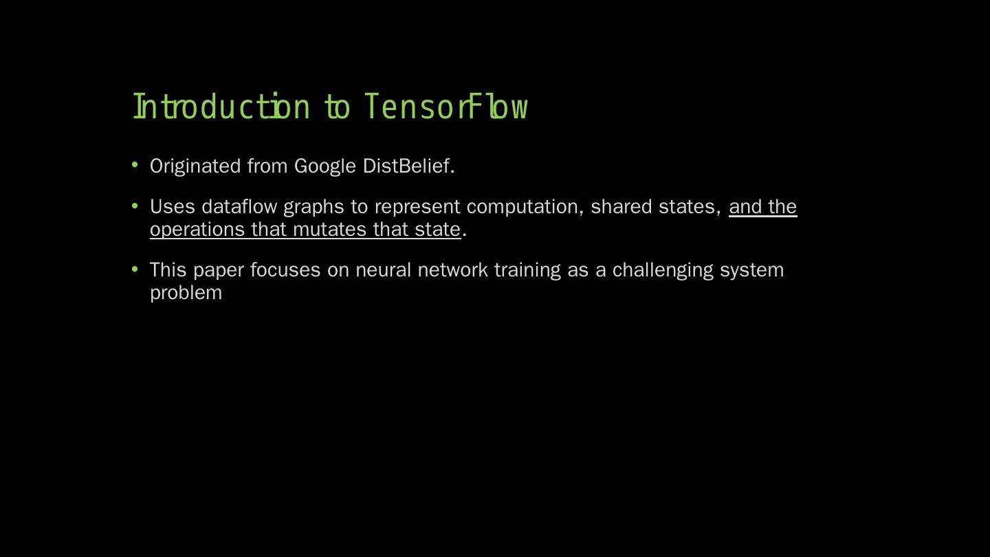 TensorFlow– A system for large-scale machine ... - MobiTec@CUHK