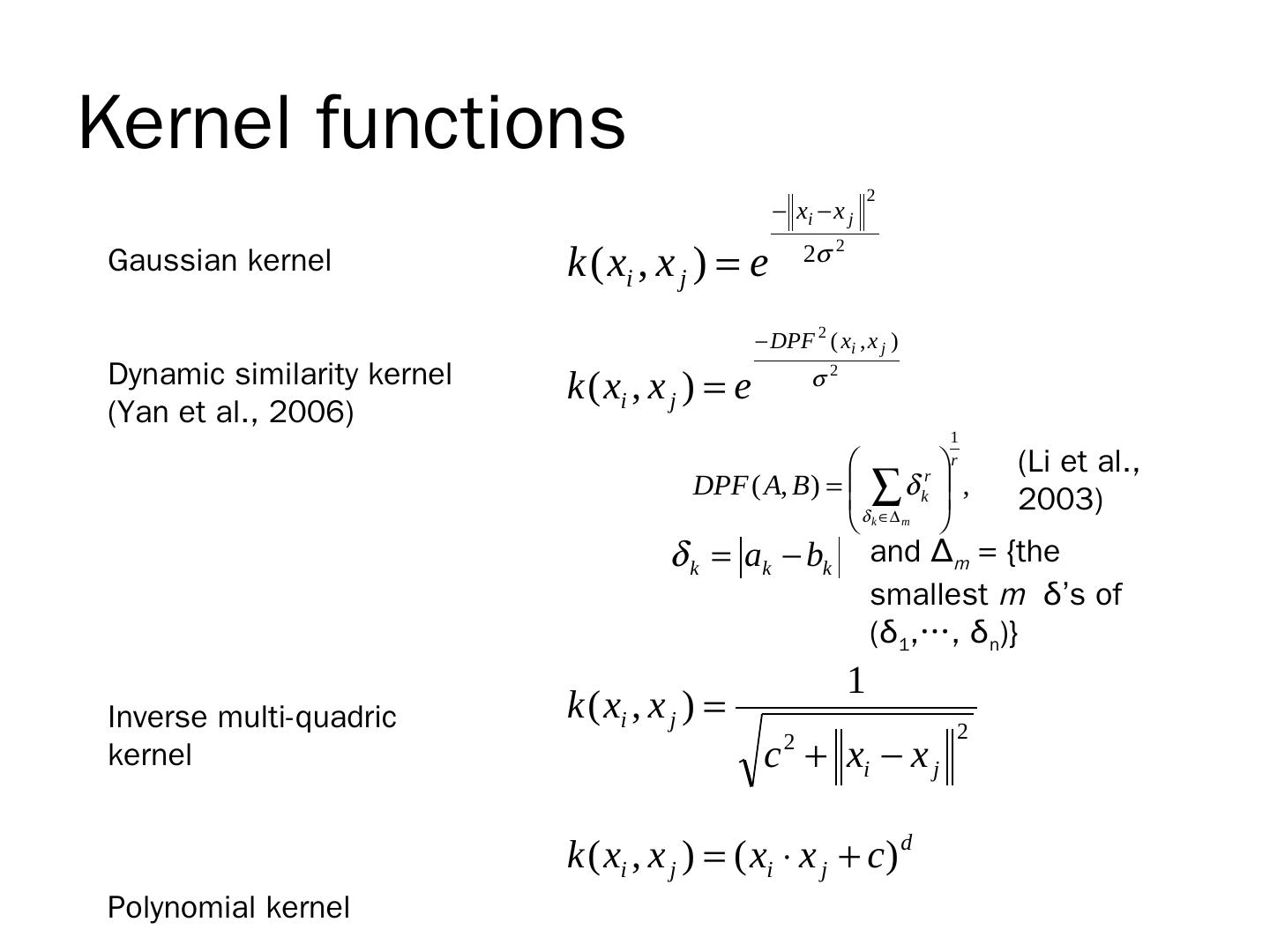 Using Multidimensional Scaling And Kernel Principal Component