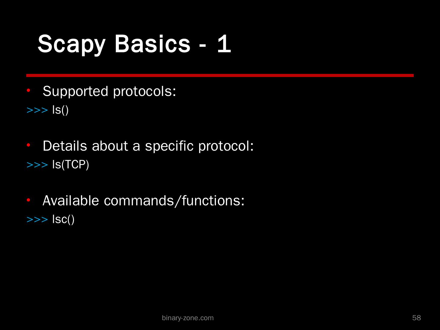 Writing Basic Security Tools Using Python Open Security Training